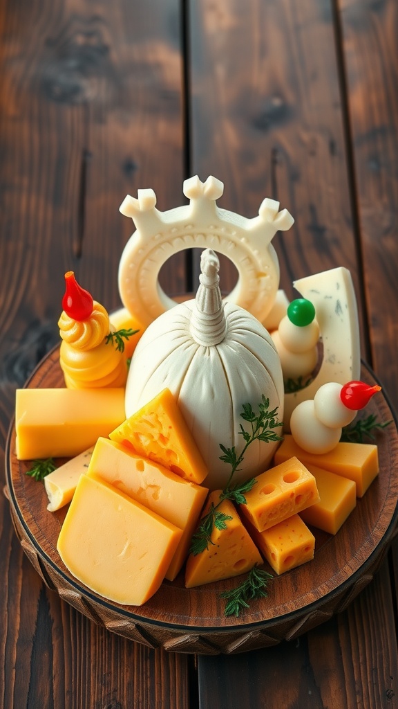 Creative Cheese 3d Art Recipe